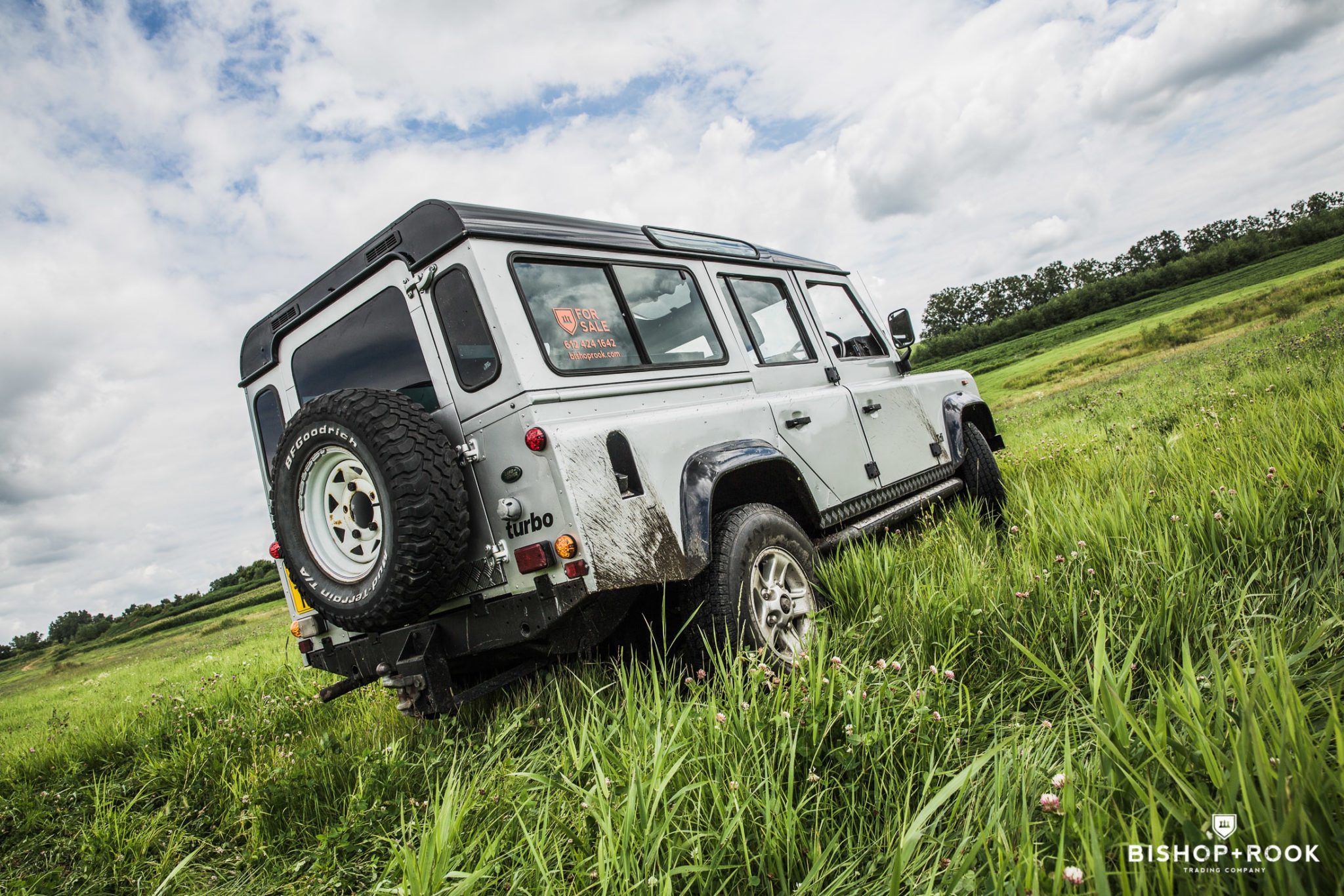 1989 Land Rover Defender 110 - Silver - For Sale / BR003 - Bishop+Rook ...