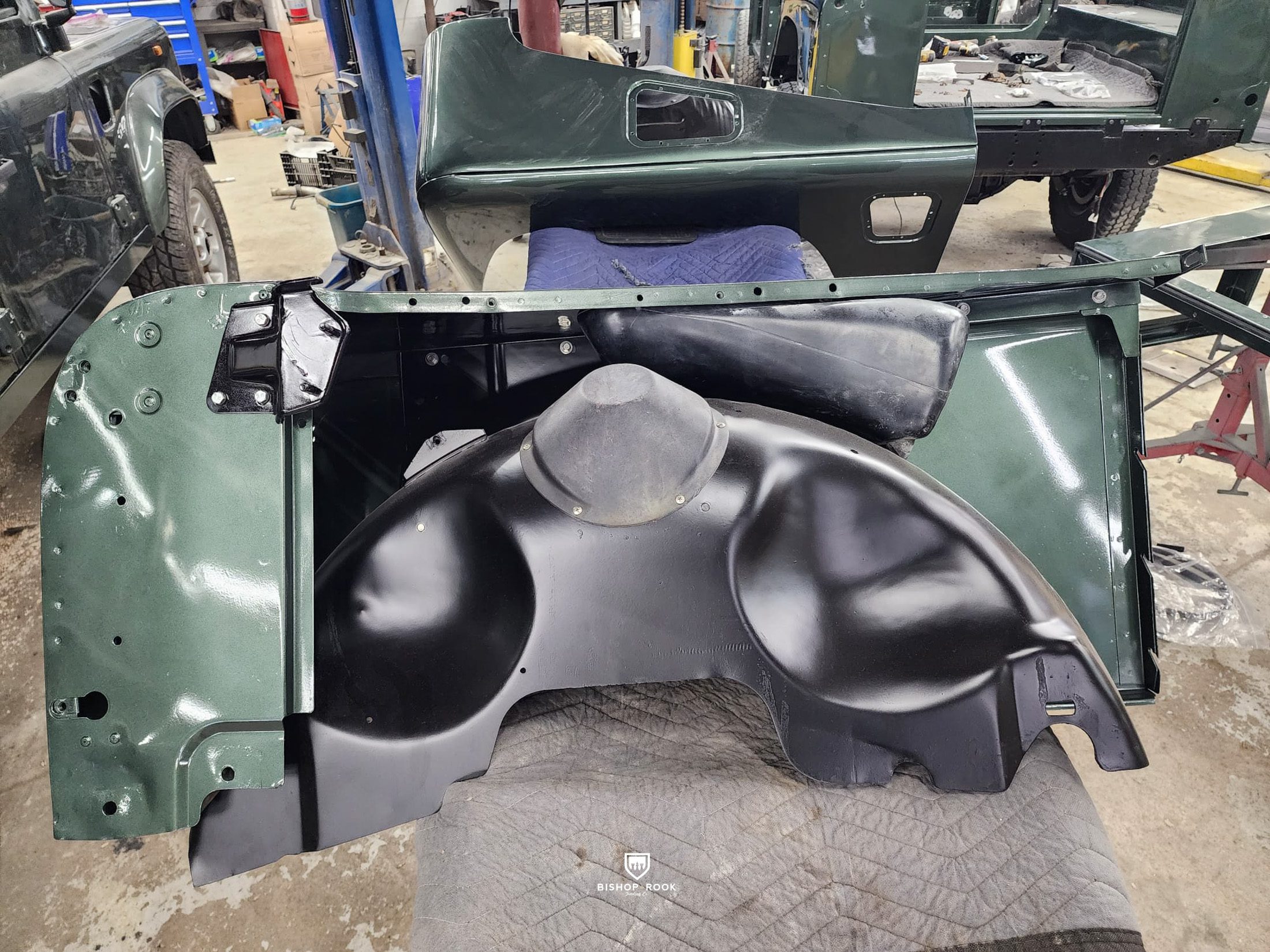 Project Pella – Paint + Bodywork - Bishop+Rook Heritage Defenders