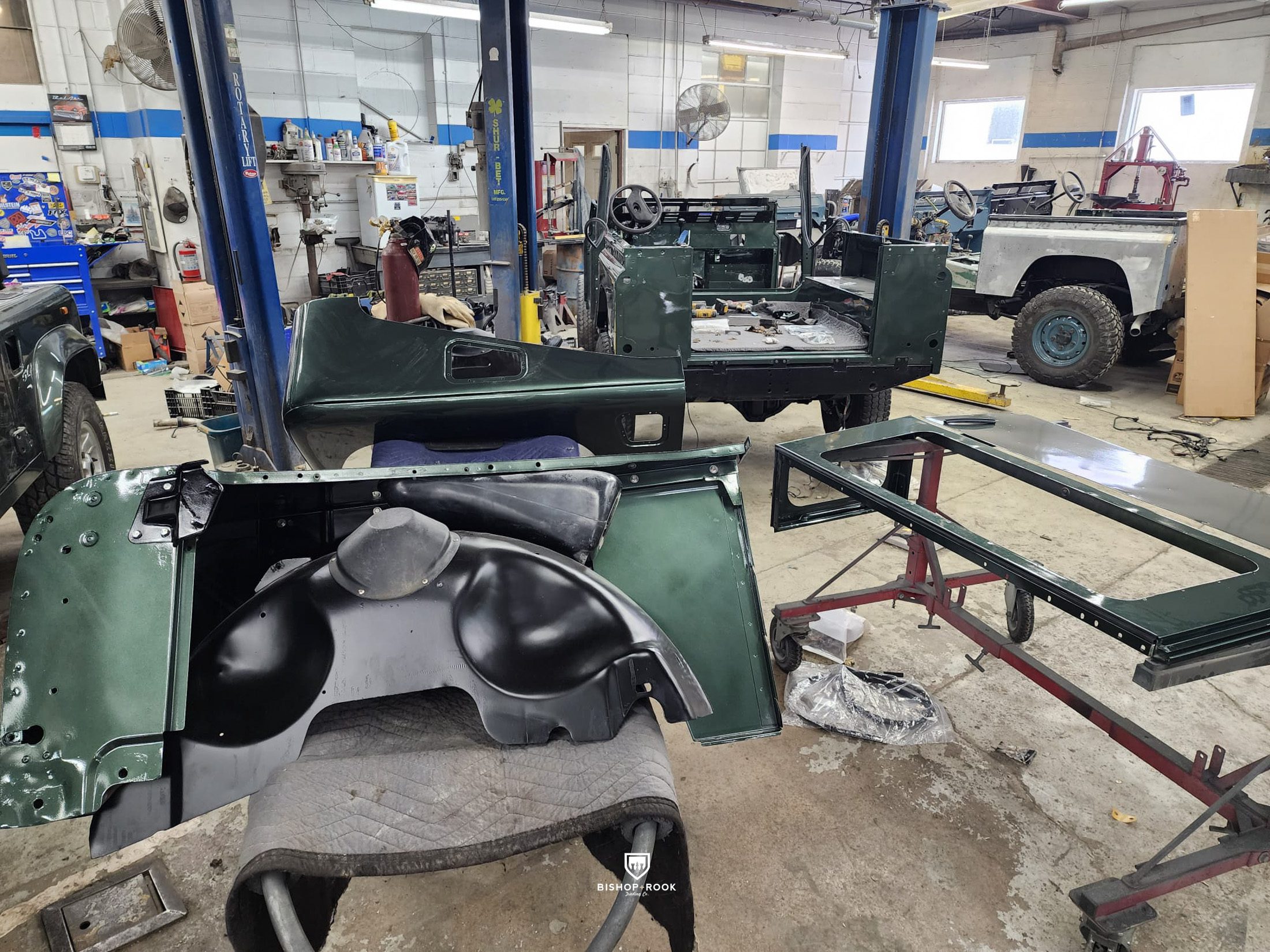 Project Pella – Paint + Bodywork - Bishop+Rook Heritage Defenders