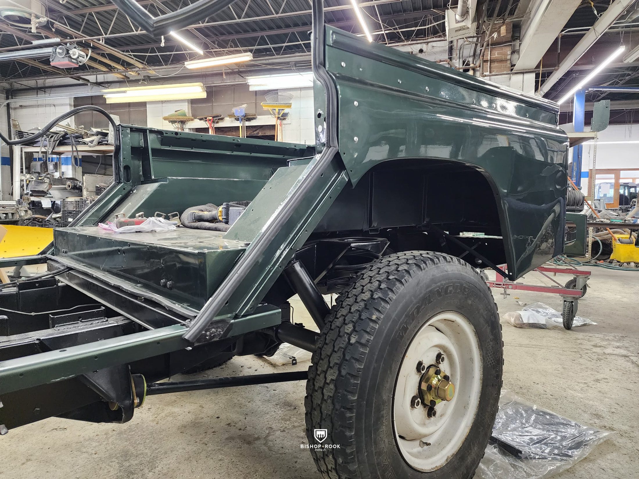 Project Pella – Paint + Bodywork - Bishop+Rook Heritage Defenders