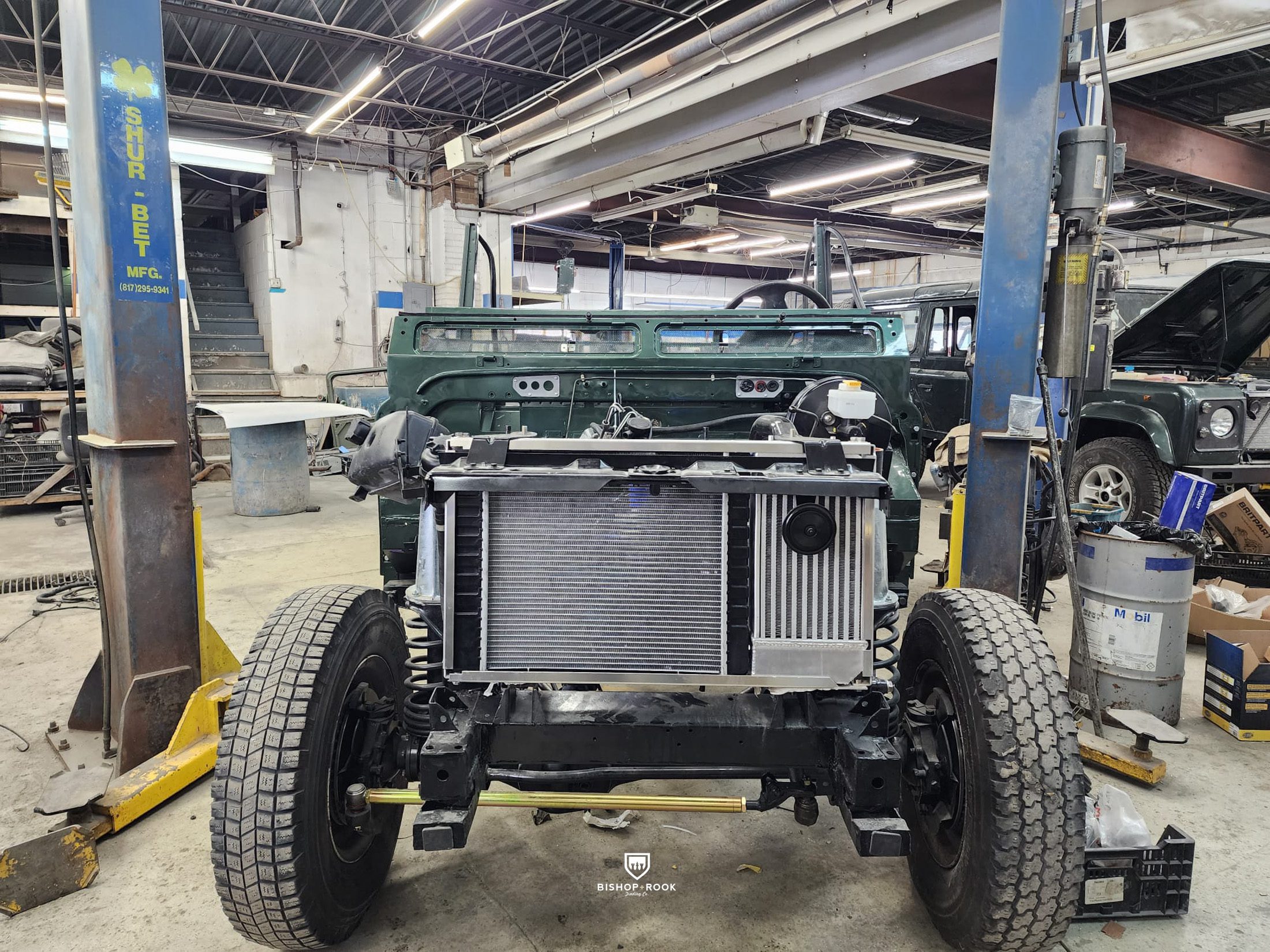 Project Pella – Paint + Bodywork - Bishop+Rook Heritage Defenders