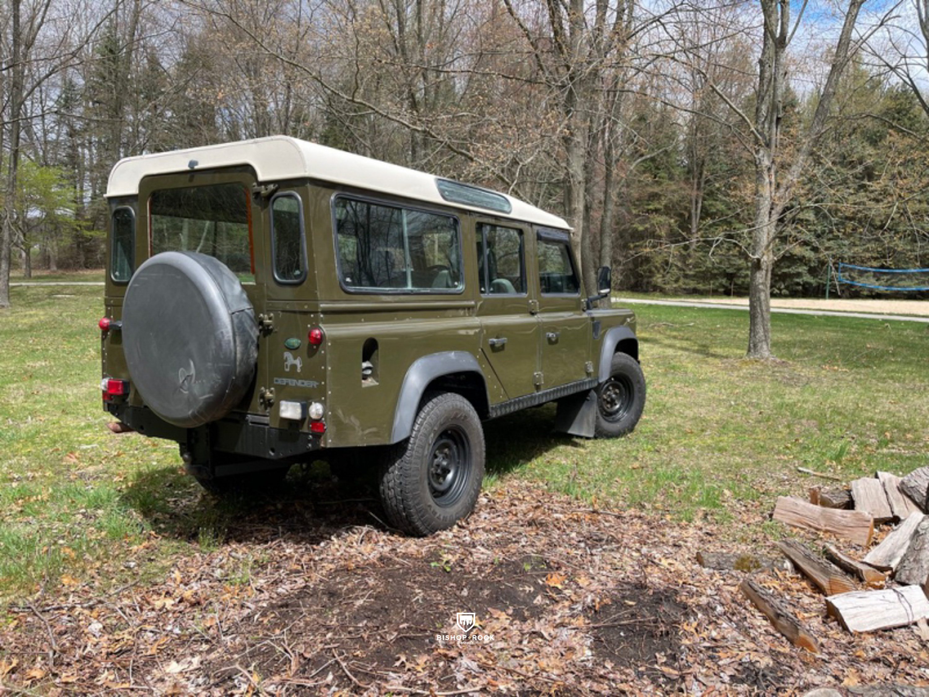 Green Defender 110 - LHD - Bishop+Rook Heritage Defenders