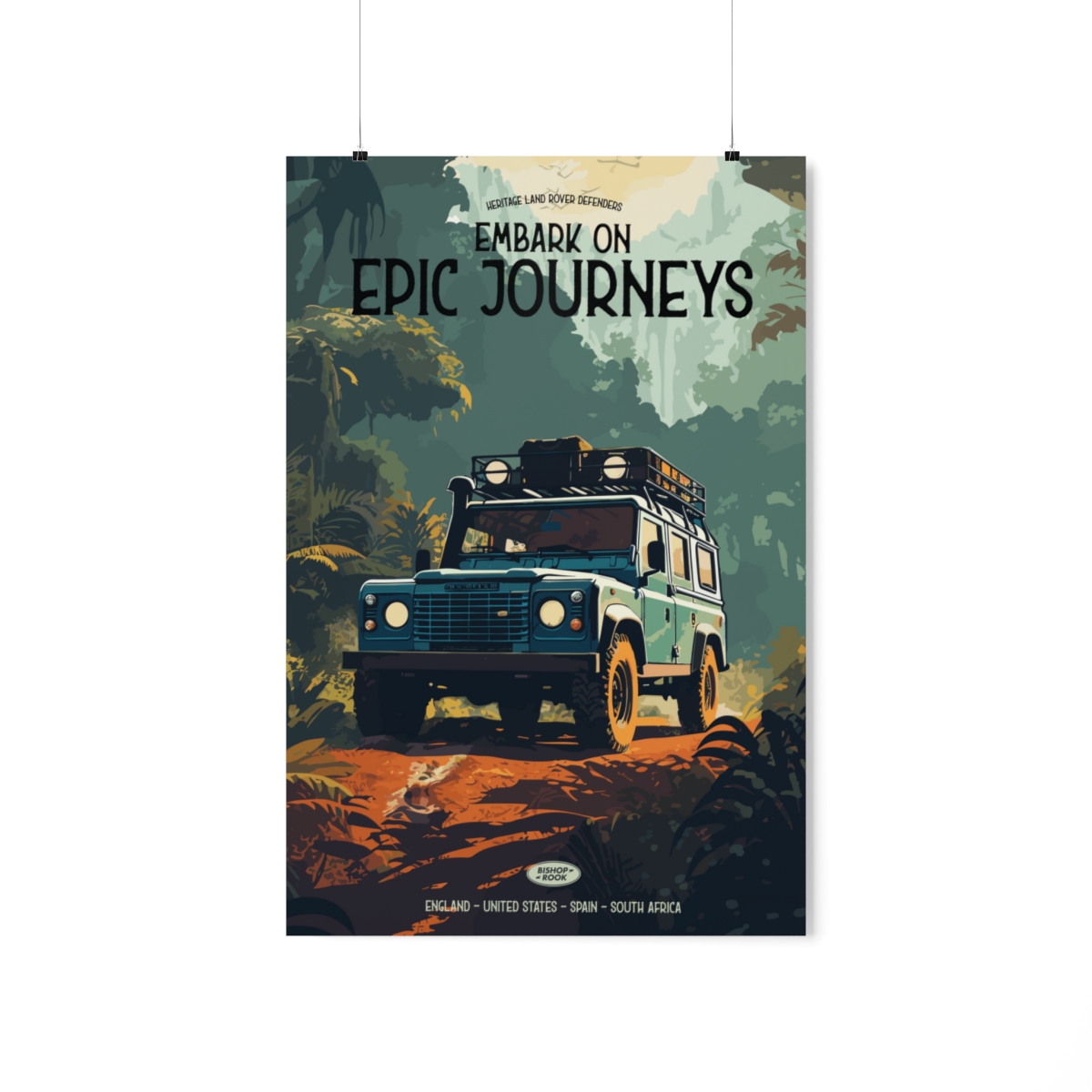 Epic Journeys - Bishop+Rook Defenders - Premium Matte Posters - Bishop ...