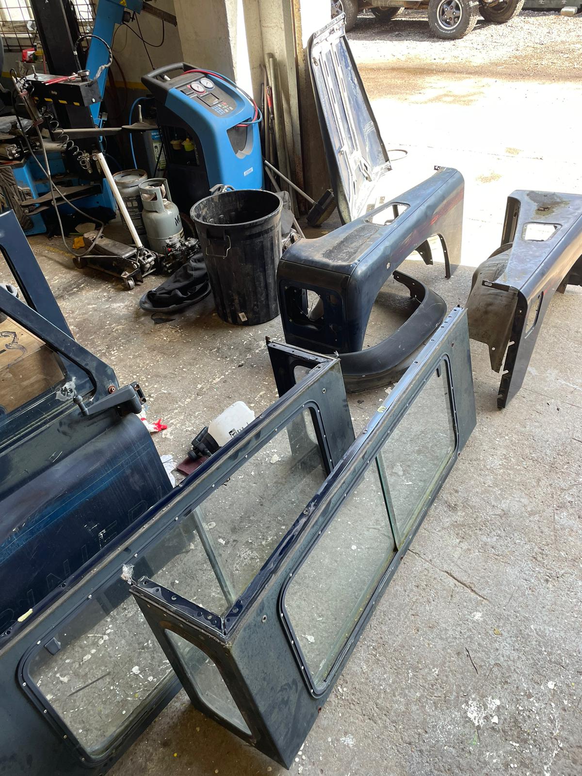 Land Rover Defender Chassis Restoration Process - Bishop+Rook Heritage ...