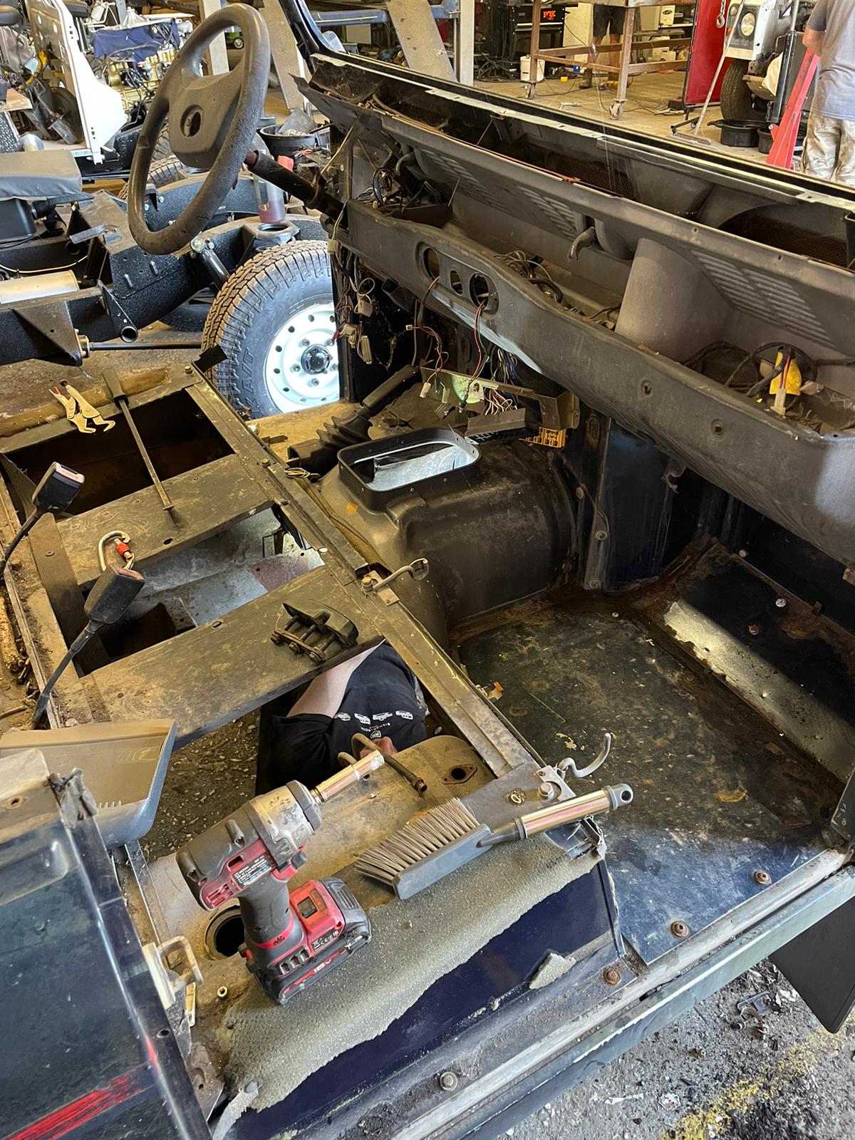 Land Rover Defender Chassis Restoration Process - Bishop+Rook Heritage ...